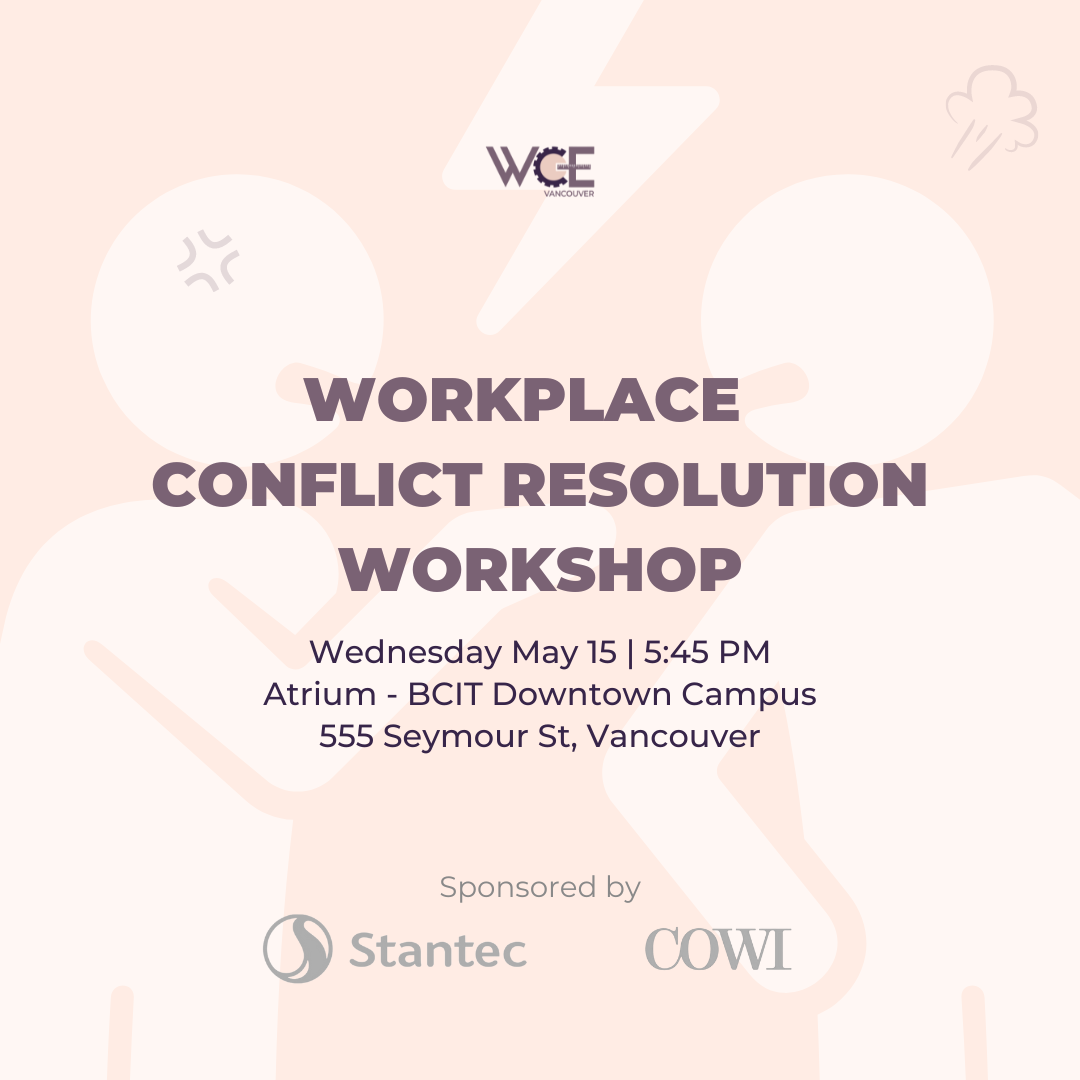Workplace Conflict Resolution Workshop – Women in Consulting Engineering Vancouver